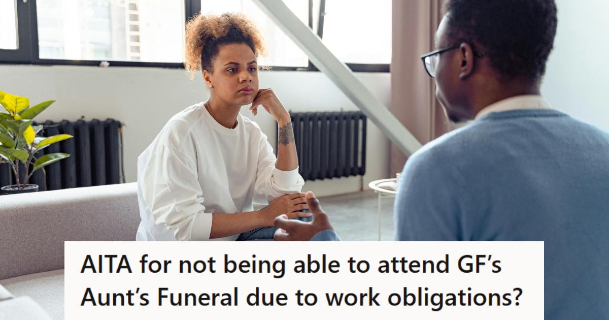 He Changed His Flight To Attend His Girlfriend’s Aunt’s Wake, But When ...