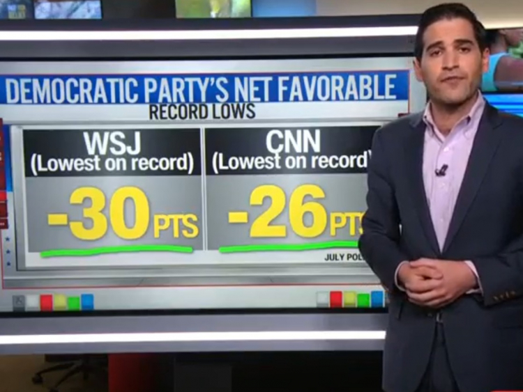 CNN's Harry Enten: Democratic Party's Favorability Rating The Lowest On ...