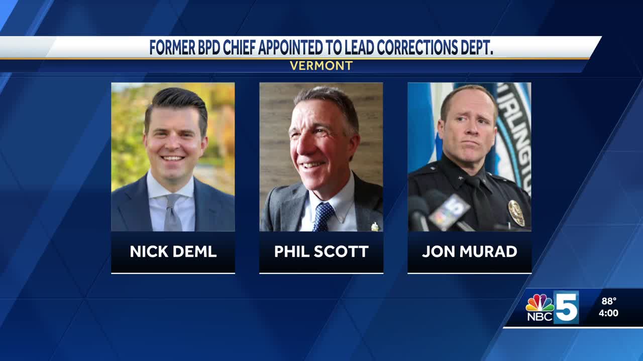 Gov. Phil Scott names former Burlington Police Chief Jon Murad as ...