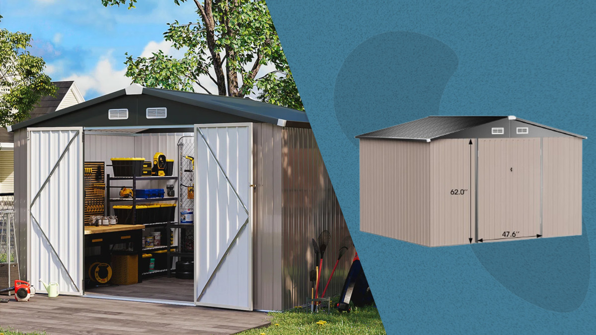 Wayfair Is Selling a 'Roomy' $620 Storage Shed for $324, and Shoppers ...