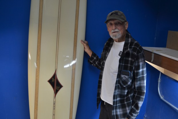 Doug Haut marks 60 years of shaping surfboards with commemorative ...
