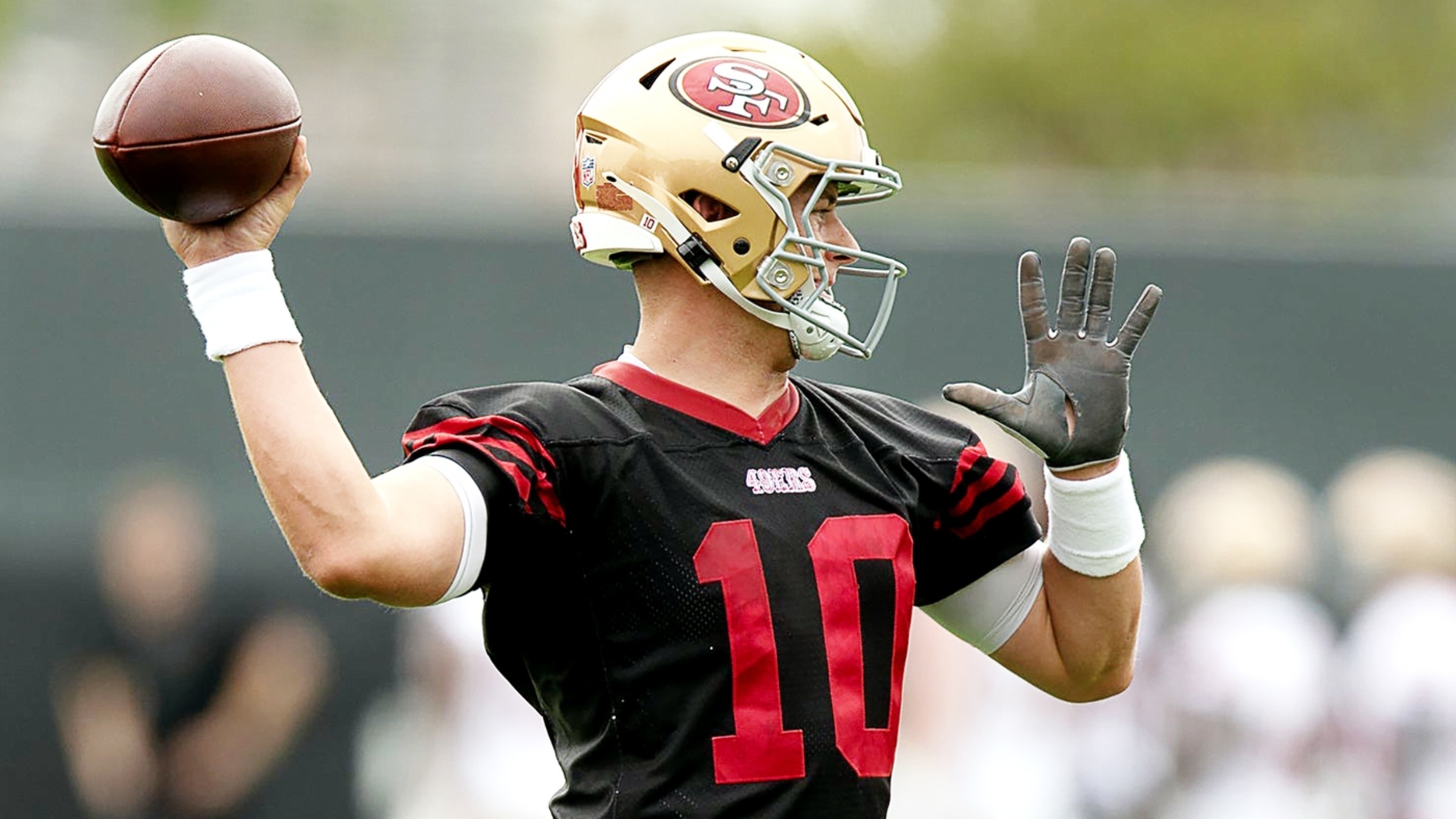 49ers camp: Veteran teammate praises Mac Jones, Pearsall, and Jennings