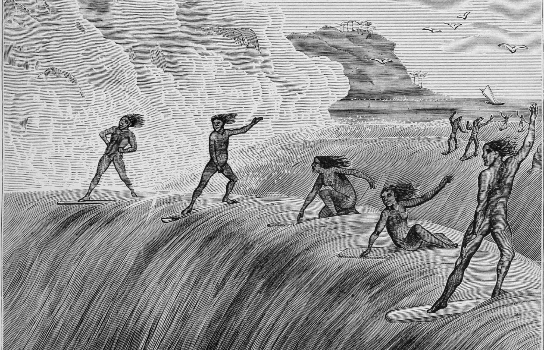 The incredible history of surfing in iconic photos
