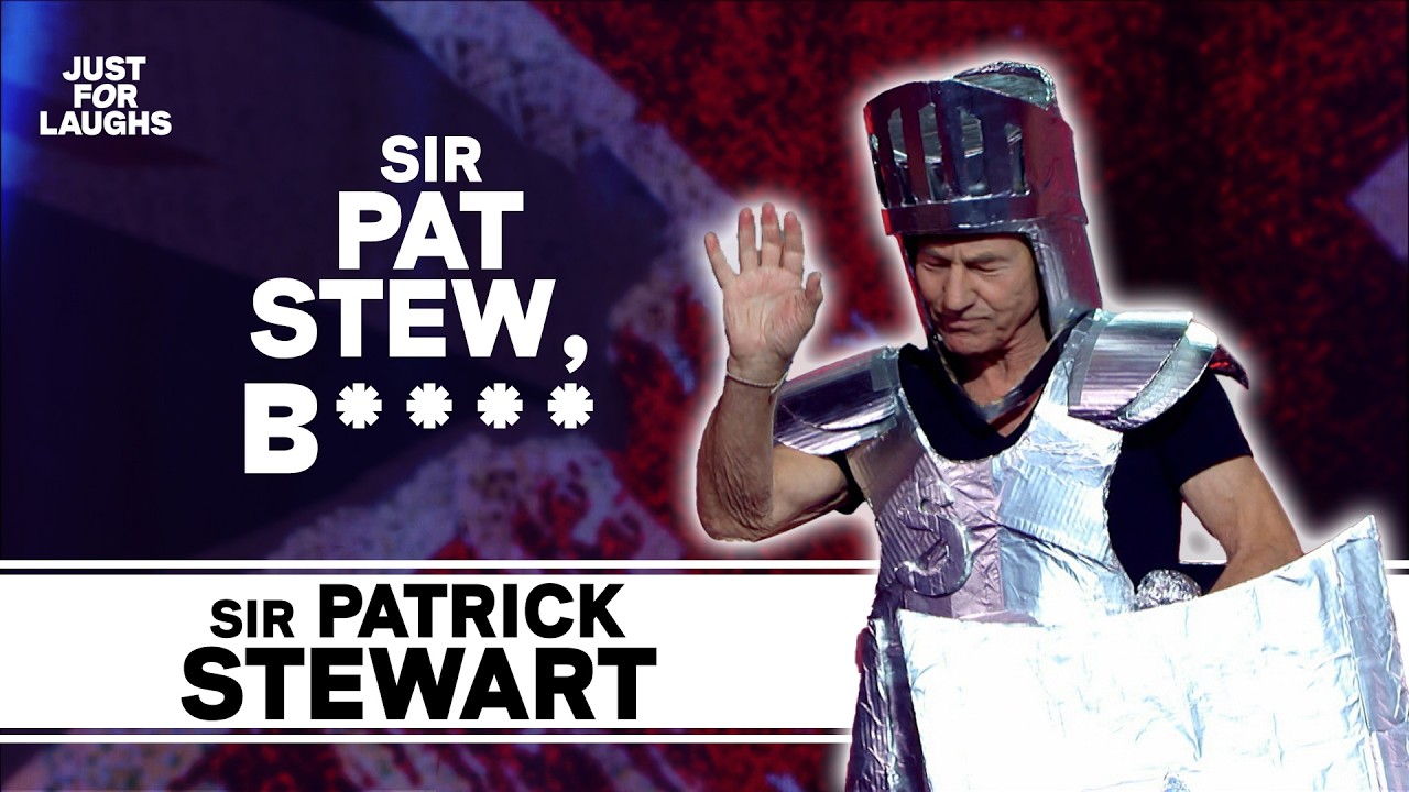 Sir Patrick Stewart | Montréal… You’ve been knighted AND roasted 🫡