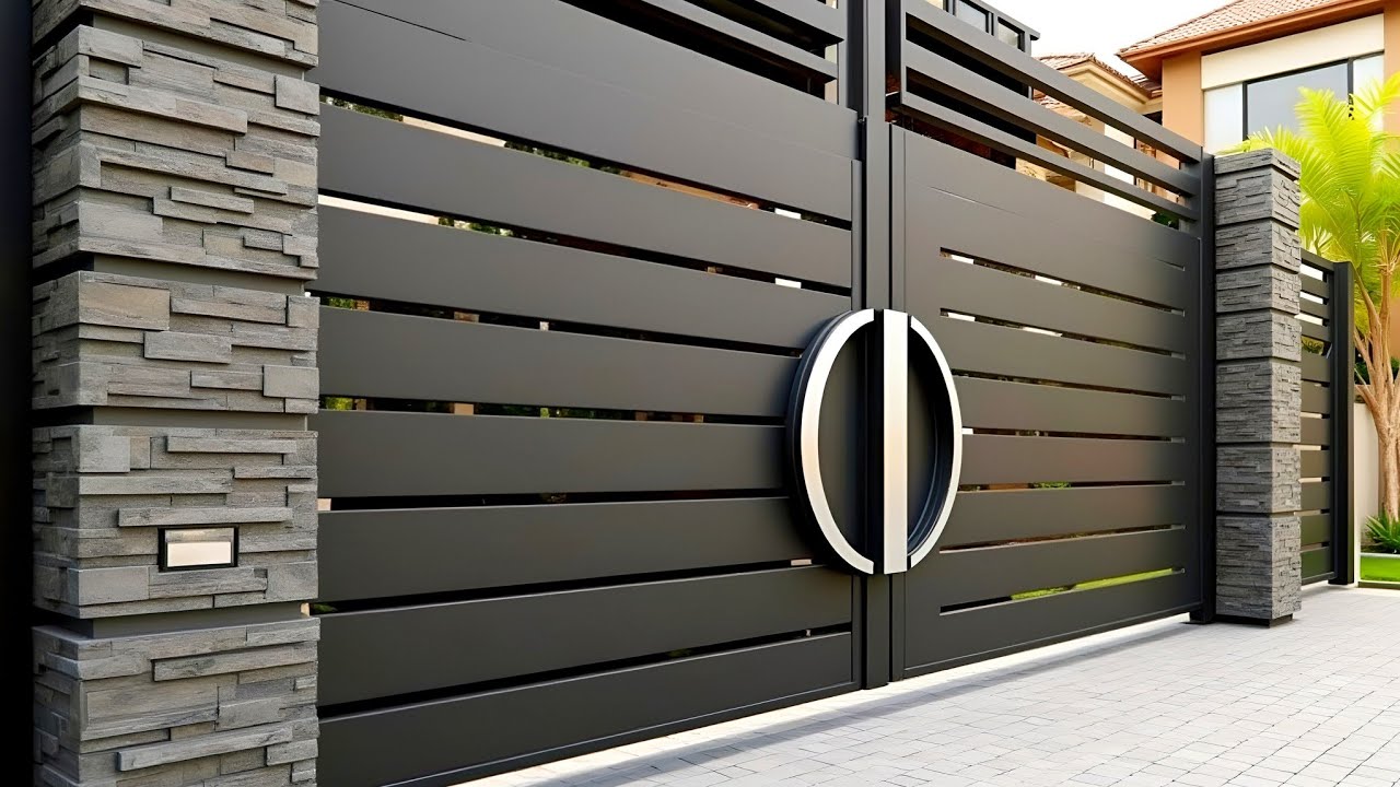 200 Best Modern Gate Design Ideas 2025 | Iron, Wooden & Steel Gates for ...