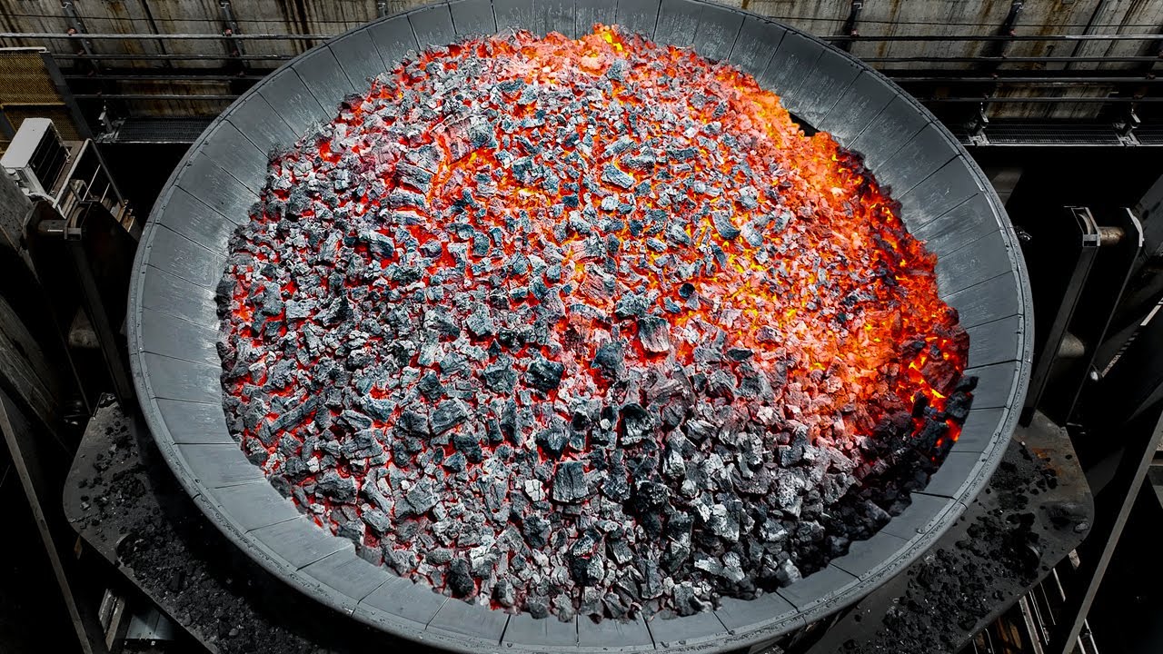 Melting 50 Million Tons of Iron Ore! Process of Making High Quality ...