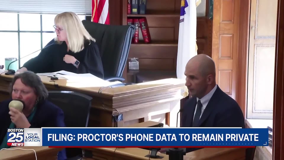 Michael Proctor’s phone data will remain private, new court filing says