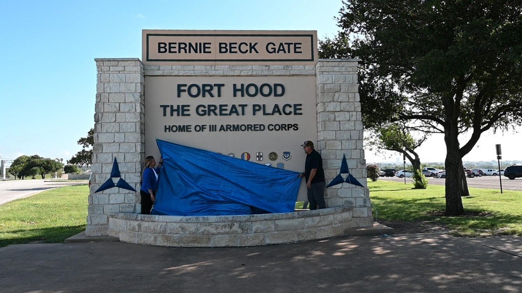 Fort Hood in Texas reverts to original name after brief renaming to ...