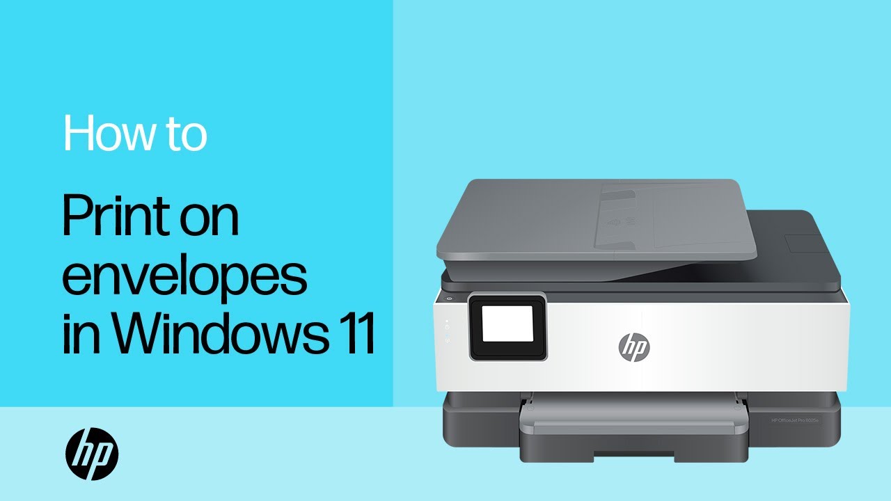 How to print on envelopes from Word in Windows 11 | Product Category ...