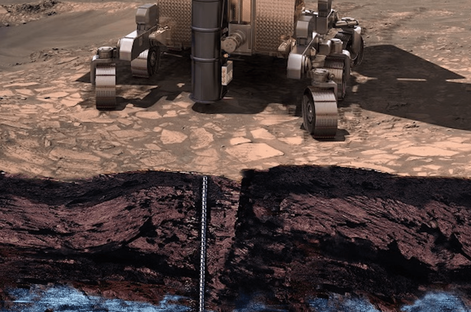 New study finds life could survive under the surface of Mars and other ...