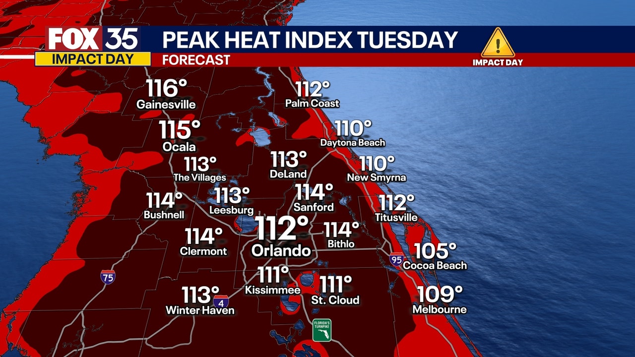 Heat advisories issued for Florida as temperatures soar: How hot will ...
