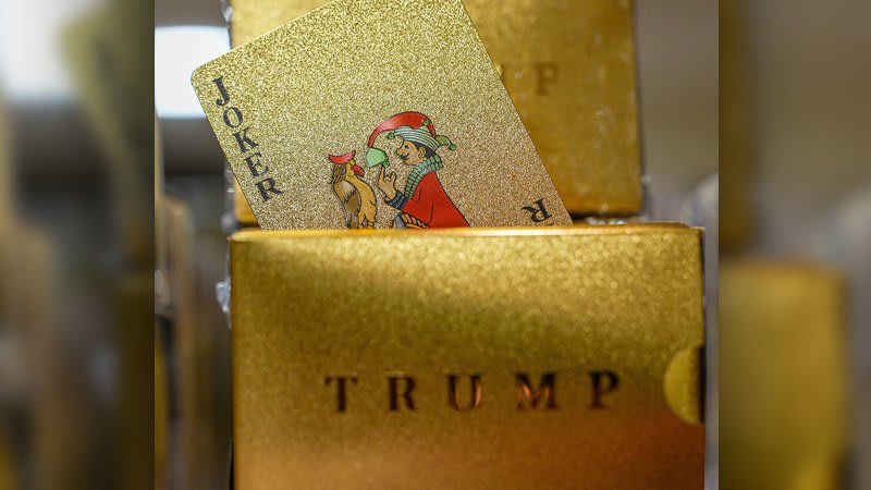 Trump's gold merch caught with 'made in China' stickers at Scotland ...