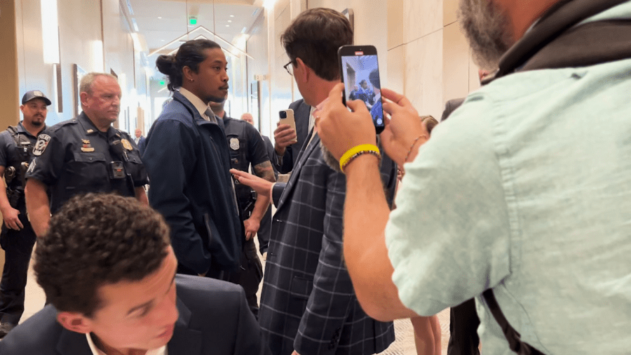 Rep. Justin Jones denied access to airport event