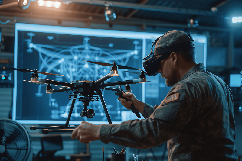 USA activa el Top Gun del Pentágono para operadores de drones FPV y se ...
