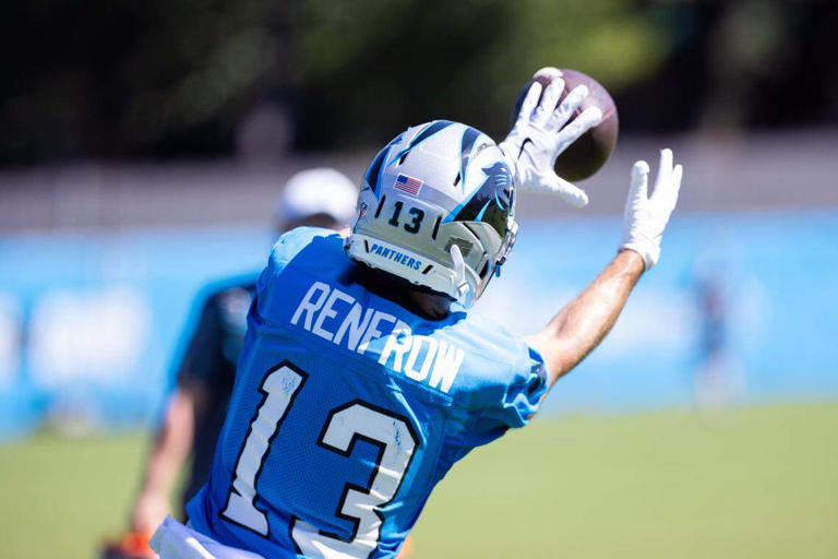 Panthers training camp: First practice in pads features fight ...