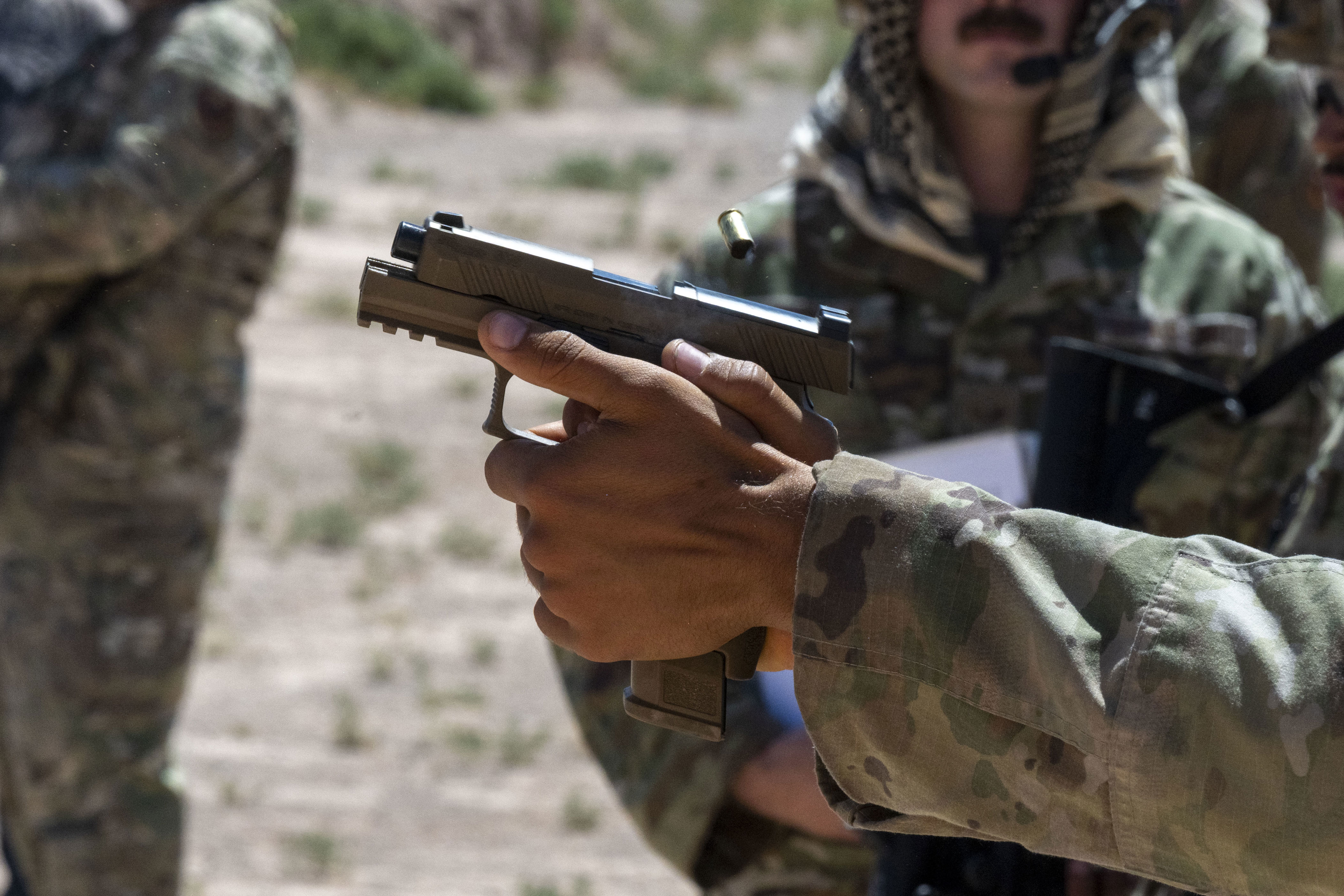 Air Force makes arrest in airman's shooting death involving M18 pistol