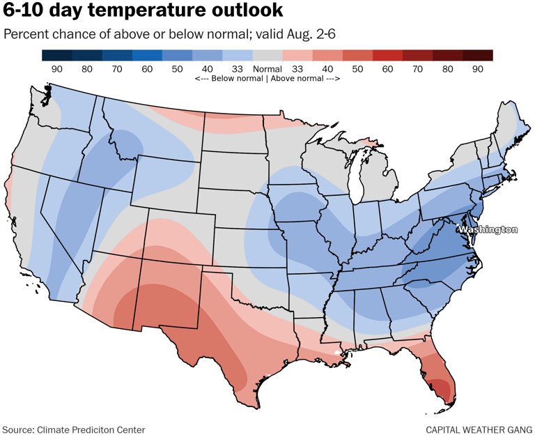 CWG Live updates: Uncomfortably hot and humid through midweek, relief ...