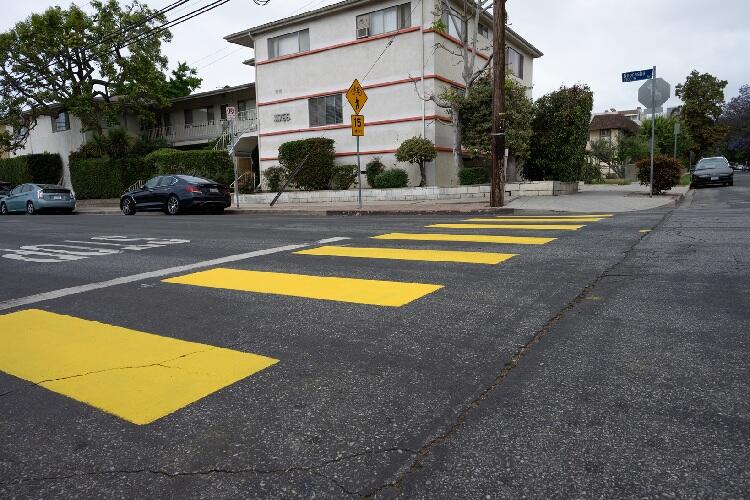 City Removes DIY Crosswalks at West LA Park; Organizer Vows to Repaint