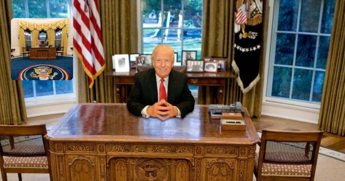 Donald Trump’s Gold-Covered Oval Office Has People Talking—Tacky or Not ...