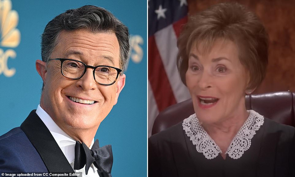 Judge Judy comments on Colbert cancellation