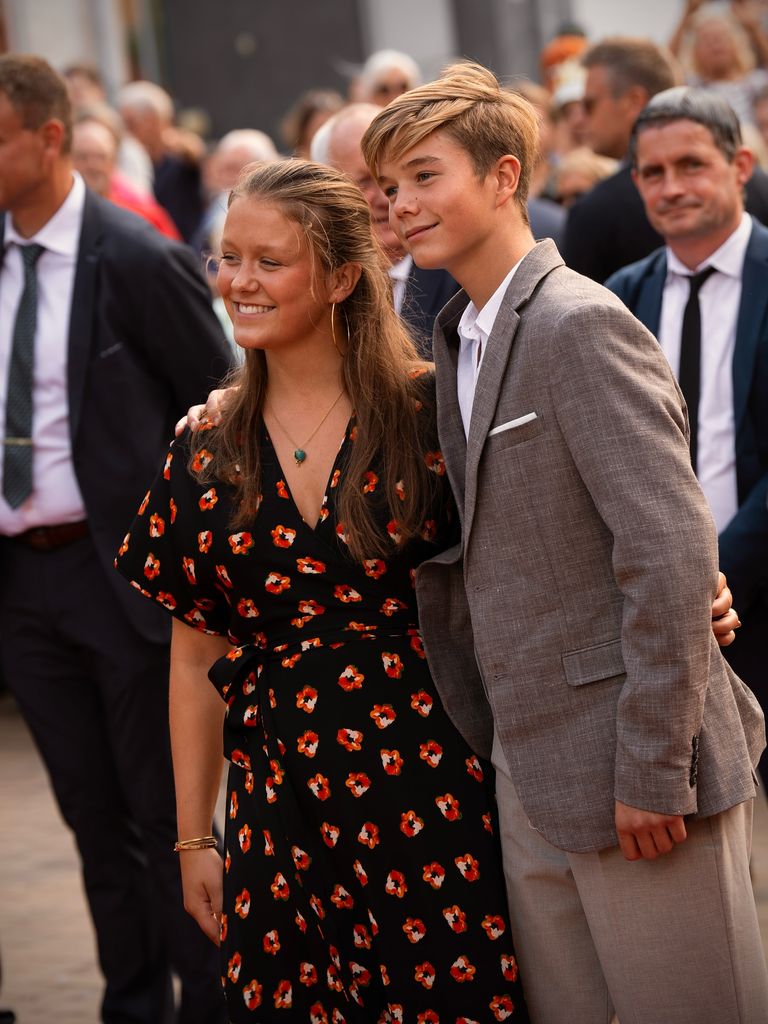 King Frederik and Queen Mary reappear with royal children after summer ...
