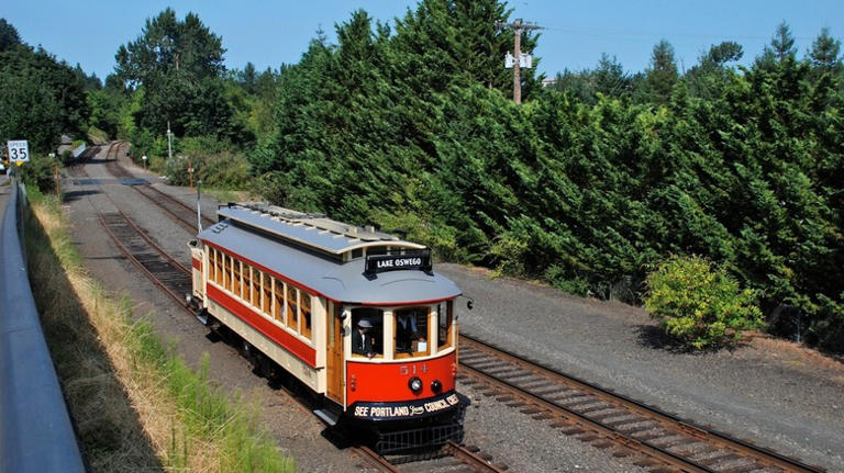 Portland's Charming, Restored Trolley Is A Fun Ride Through Lush ...