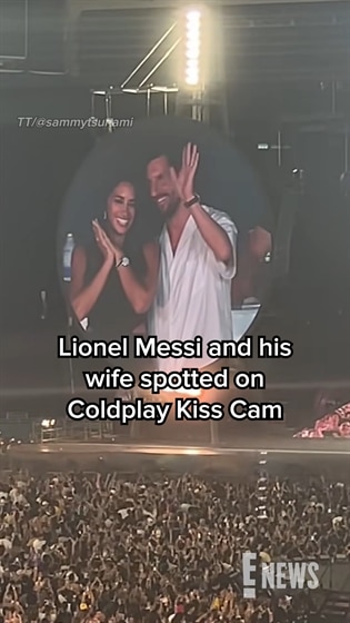 Coldplay's Kiss Cam went from messy to Messi