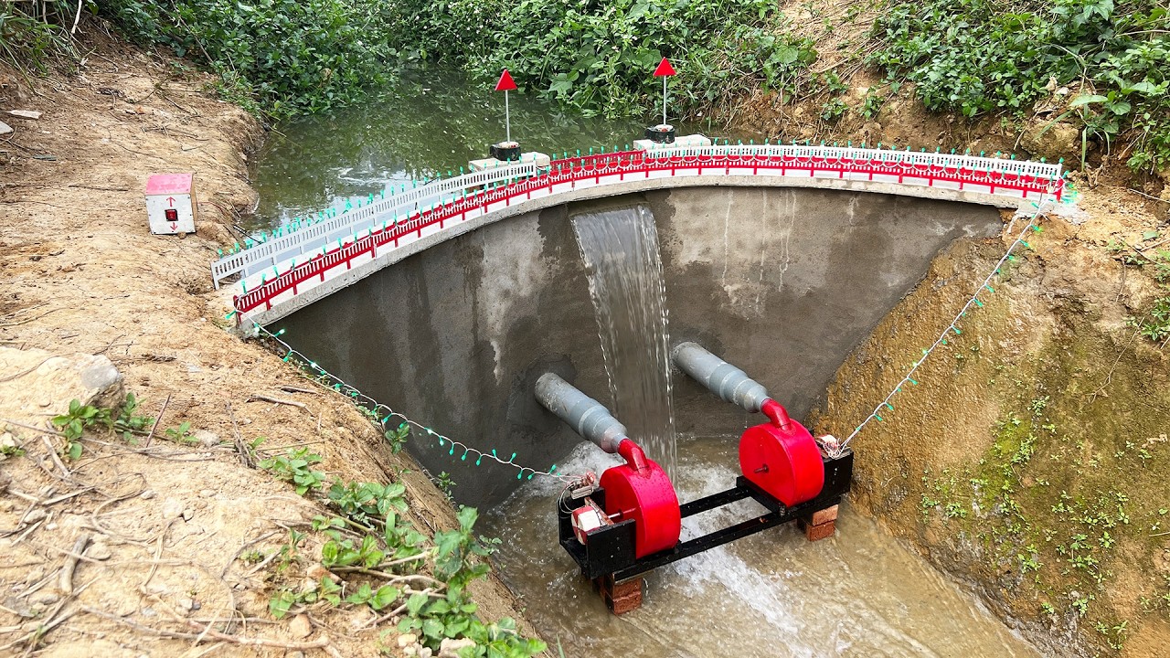 Discover how to create a mini dam