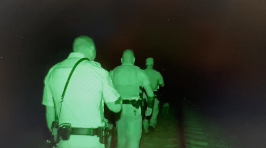 KCSO deputy bit by K9 while trying to avoid train during On Patrol Live