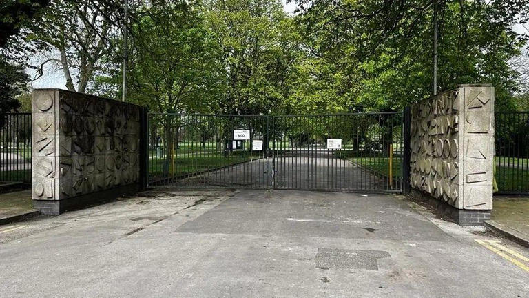 Park gates reopen after years... then close again