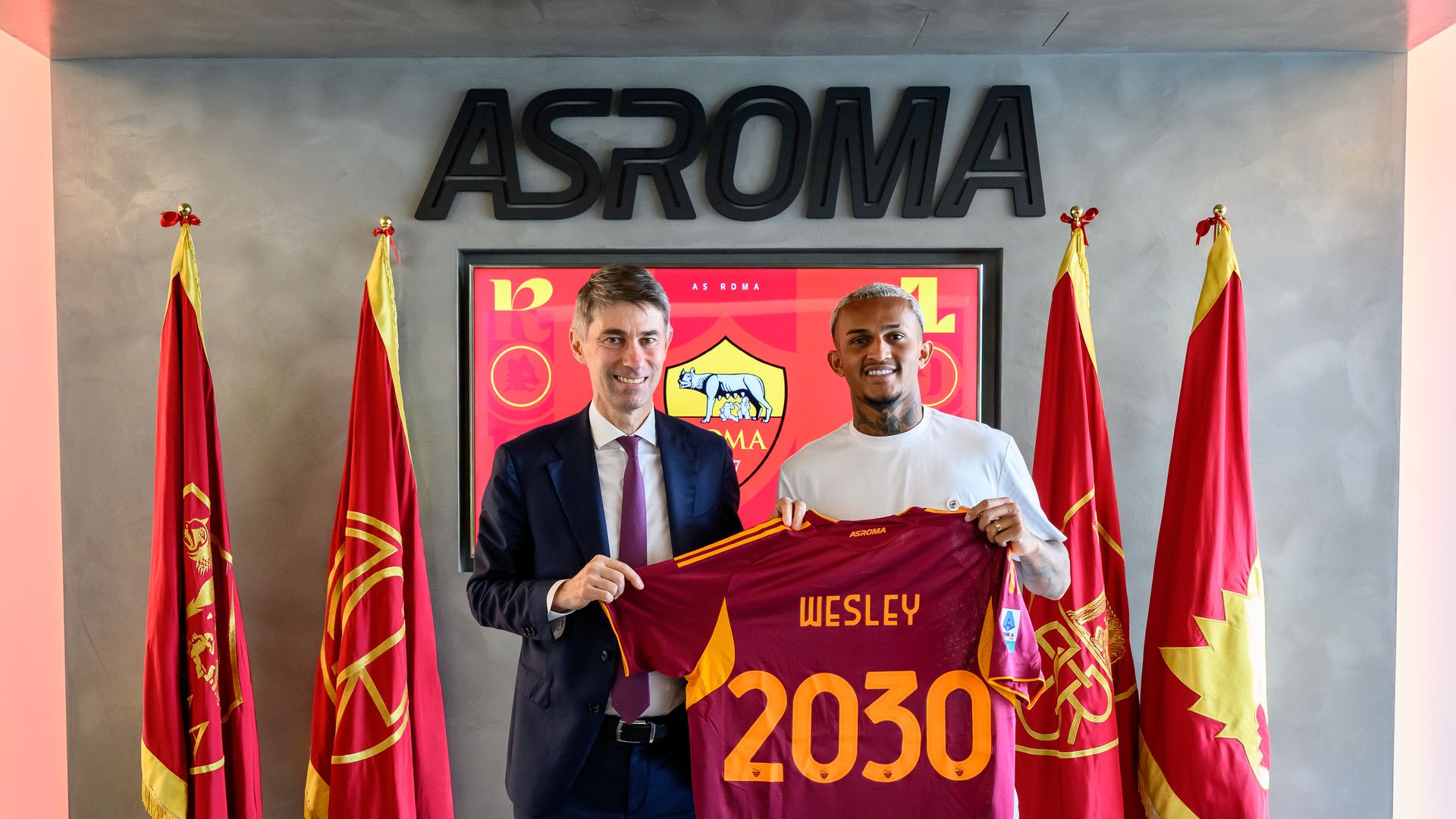 Official: Roma Signs Wesley