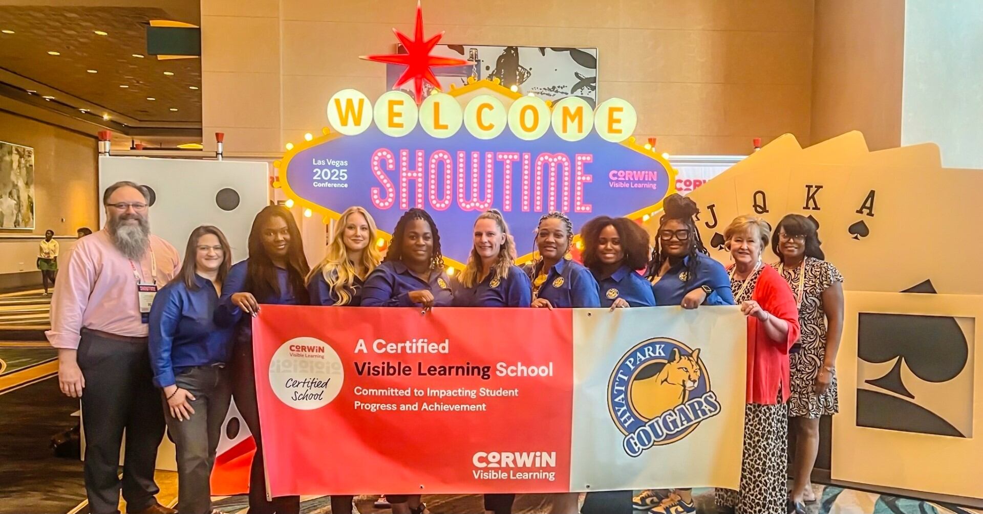 Hyatt Park Elementary School named 1 of 2 Visible Learning+ Certified schools worldwide