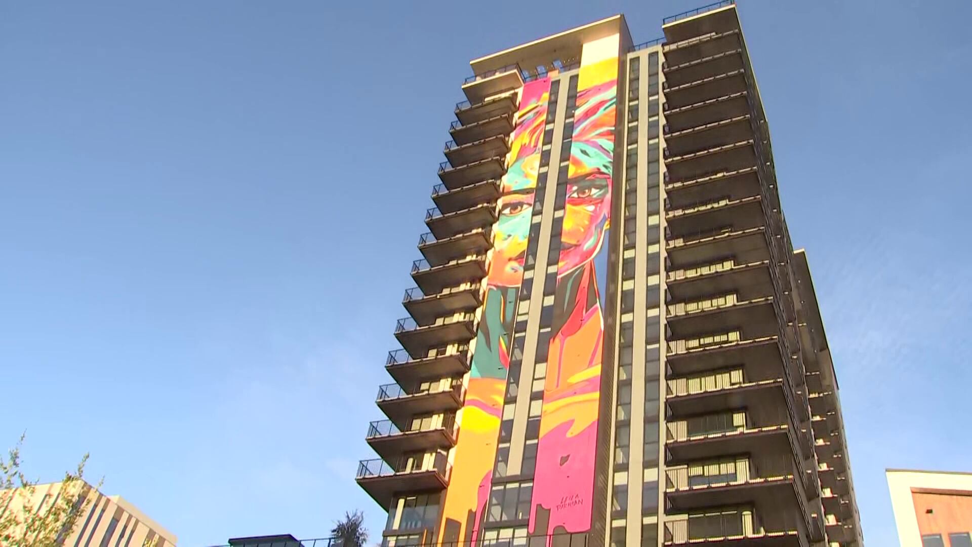 Arizona artist completes 230-foot-tall mural in downtown Phoenix