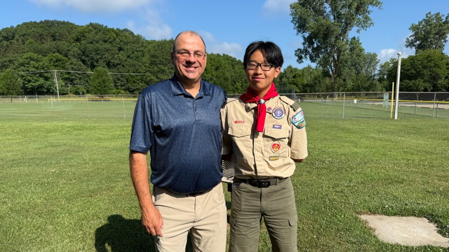 Boy Scout from Lowell helps save tourist on Mackinac Island