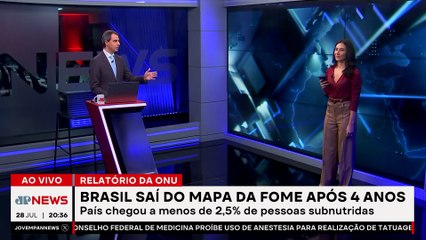 Brasil sai do mapa da fome após 4 anos