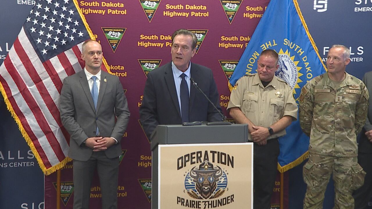 Gov. Rhoden announces Operation: Prairie Thunder