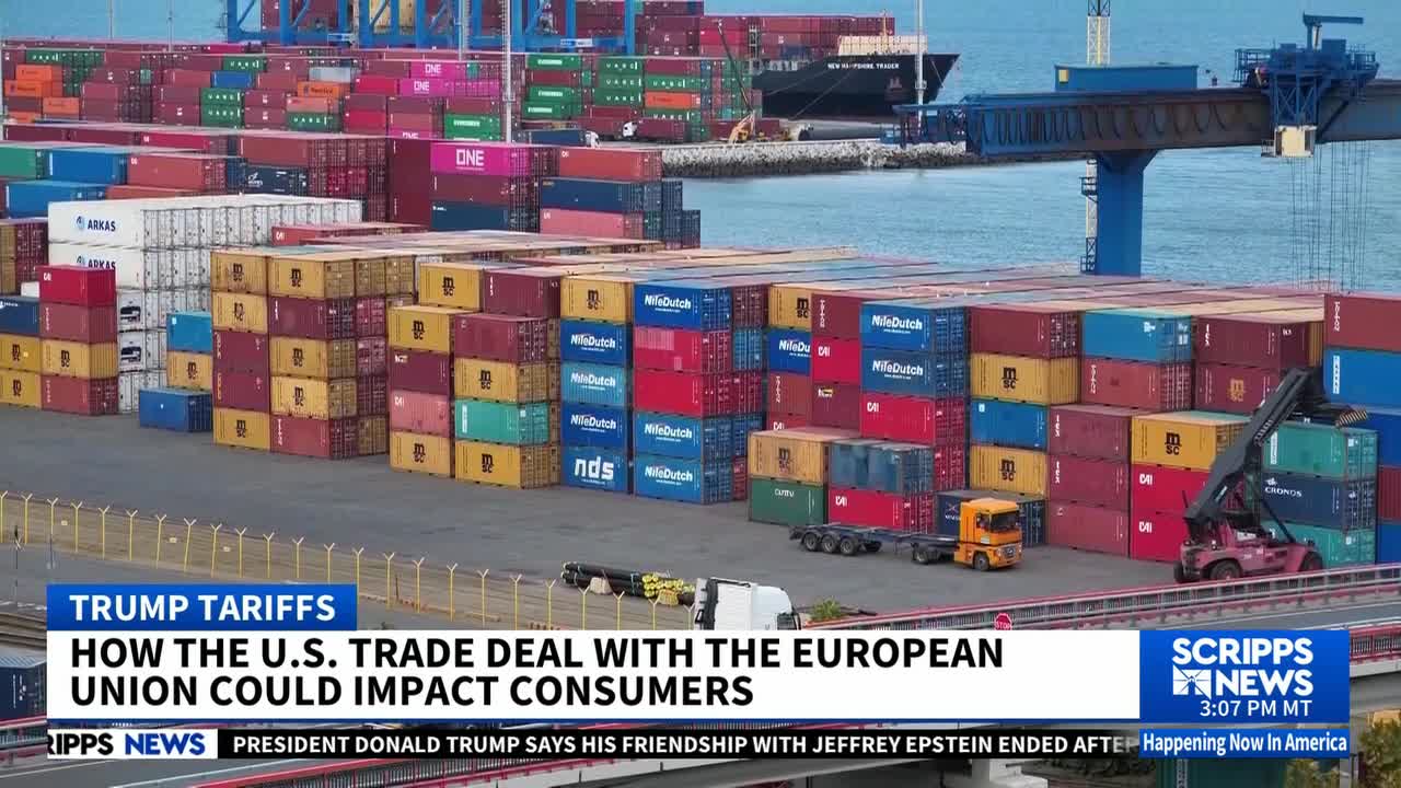 How tariffs on EU goods could affect US consumers