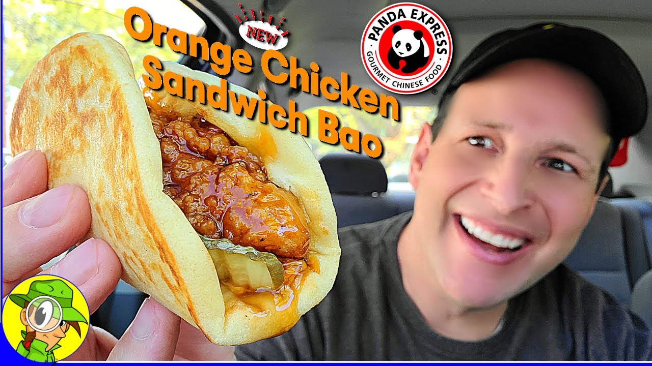 Panda Express® Orange Chicken Sandwich Bao Review