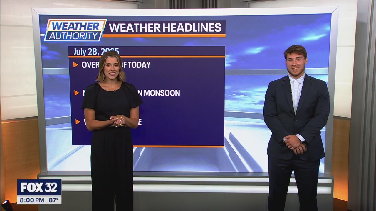 Chicago weather: Shower chances continue, cooldown on the way