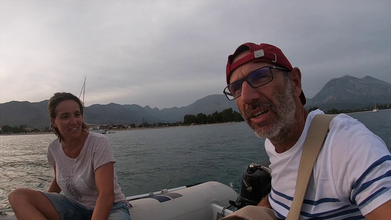 Navigation sous Code entre Meganisi à Mytica