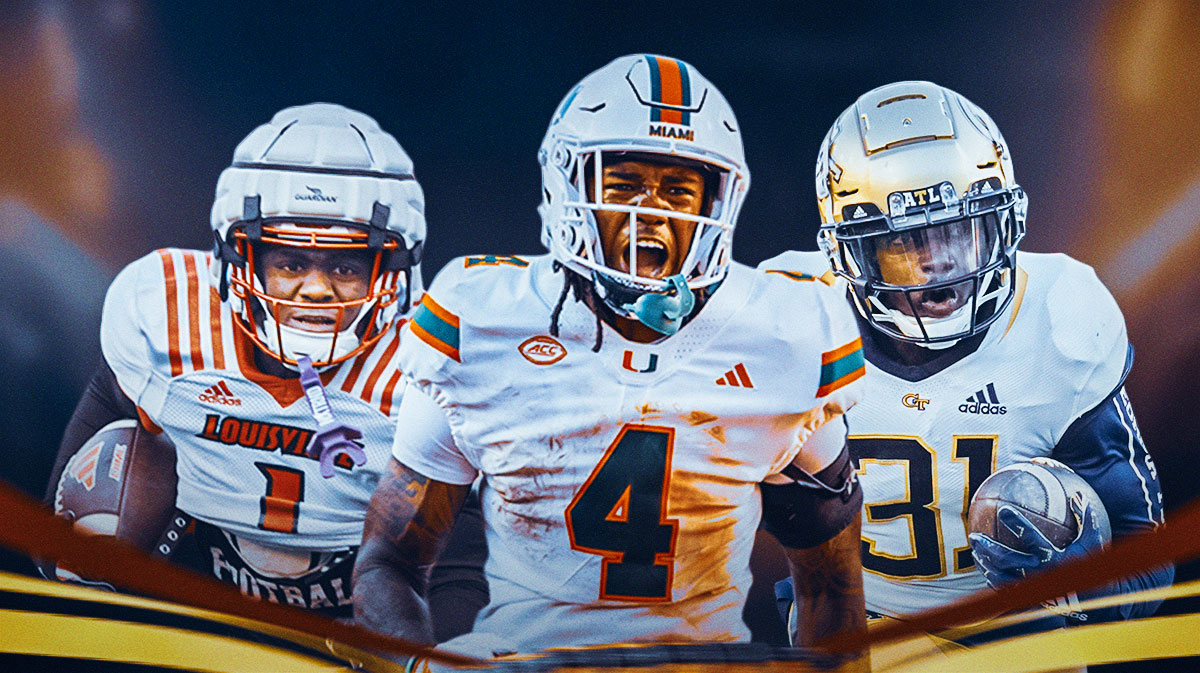 Top 5 running backs in the ACC for 2025 season
