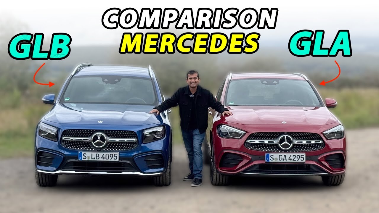 Updated Mercedes GLA vs GLB Review – Compact SUV Comparison