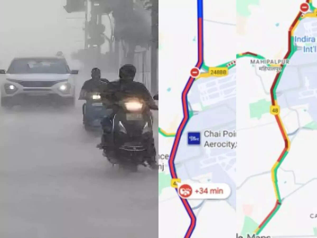 Delhi NCR Weather Updates Today: Check latest IMD rain, traffic alert ...