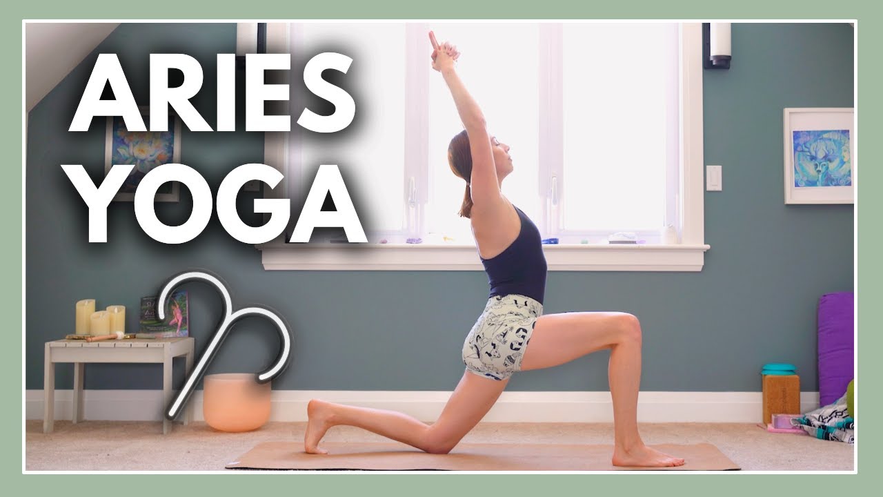 15 Min Ram Yoga Flow | Lef, Leiderschap & Innerlijk Vuur