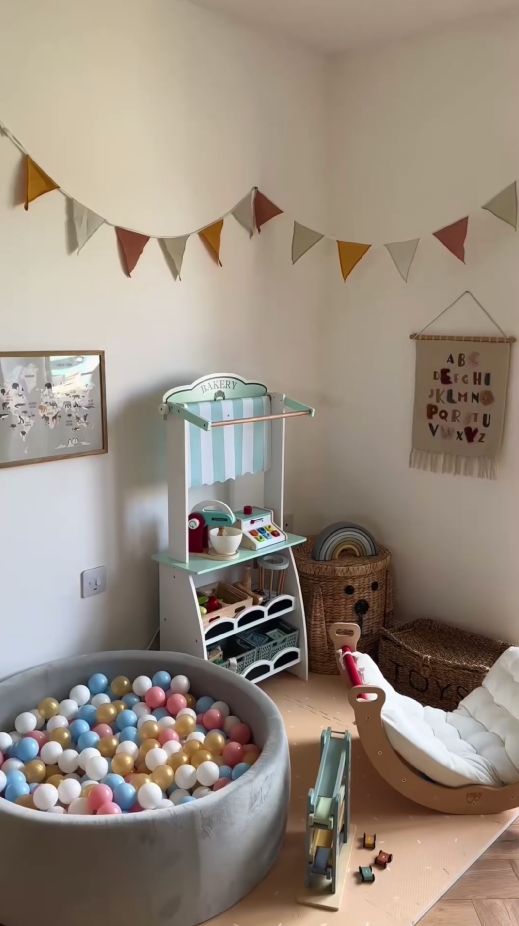 Updated Play Area with a Sweet New Twist