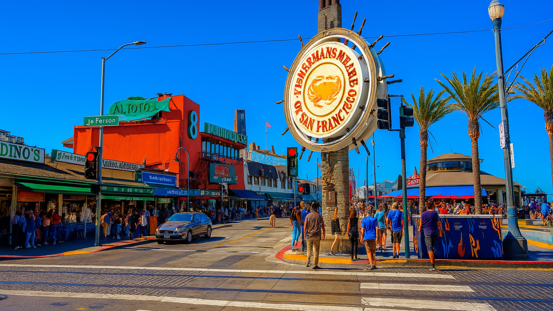 San Francisco Fisherman’s Wharf – Daytime Walk on the California ...