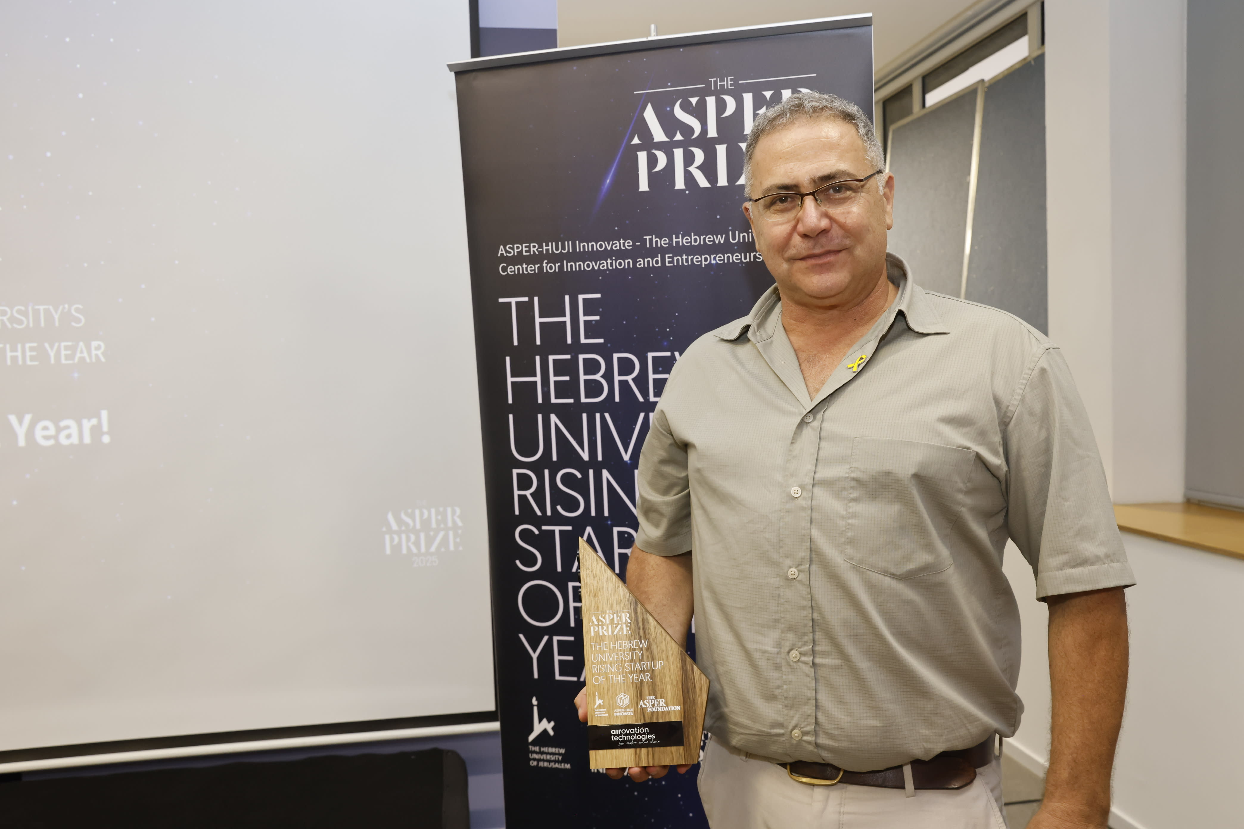 Airovation Technologies awarded top honor in 2025 Hebrew University - Asper Prize competition