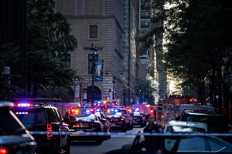 At least 3 people, including a police officer, killed in a Manhattan ...