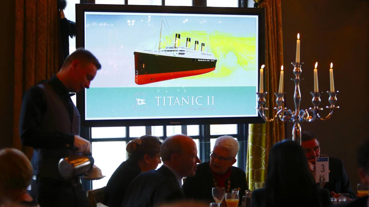 Billionaire resurrects plan to build Titanic II cruise ship