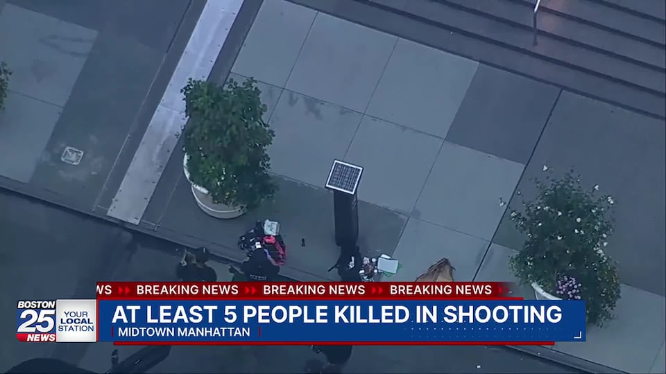 At least 5 people, including a police officer, killed in a Manhattan ...